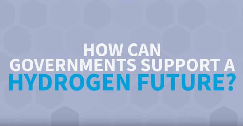 How can governments support a hydrogen future? | Hydrogen Council